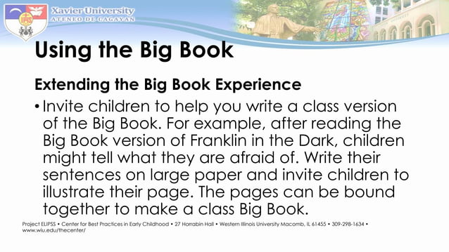 Children's Big Book: Preparation, Usage, and Guidelines | PDF