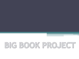 Big Book Project | PDF | Books and Literature