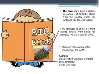 Big Book Project | PPT