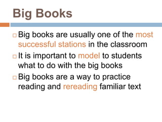 Big book work station | PPT
