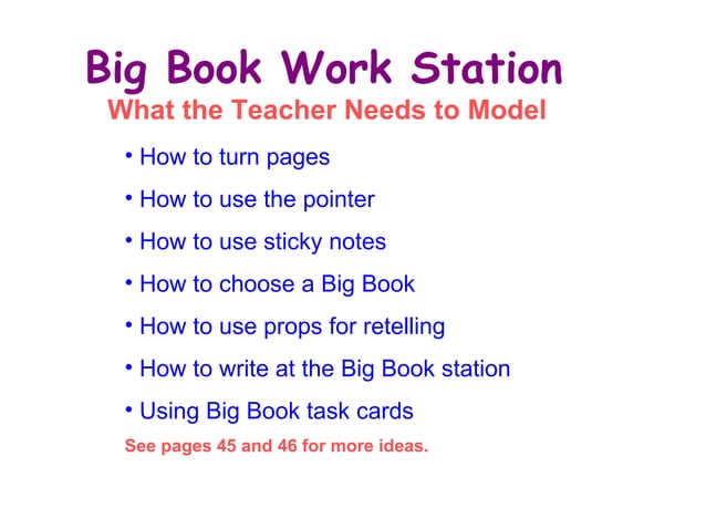 Big book workstation | PPT