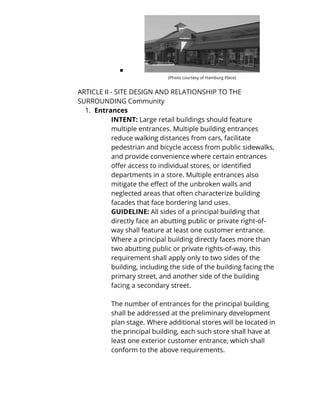 Big Box Design Standards | PDF