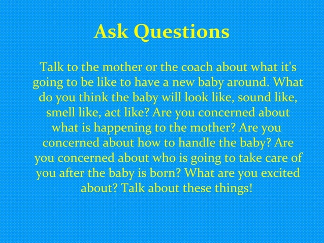 Big Brothers and Sisters Role | PPT