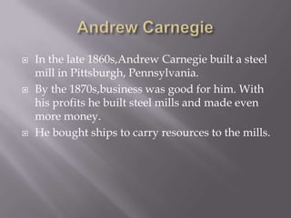 Big business in late 1800s | PPT