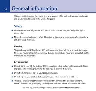 BT Big Button 100 | PDF