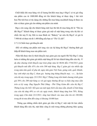 Nghiên cứu marketing tại Big c | PDF
