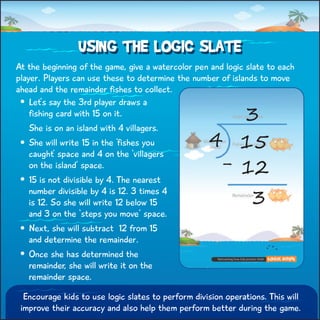 Division Board Game - Big Catch. 8 times more math practice | PDF ...