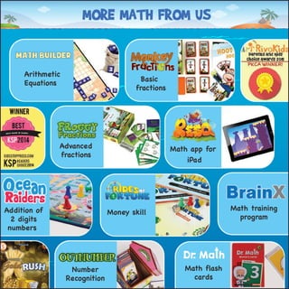 Division Board Game - Big Catch. 8 times more math practice | PDF ...