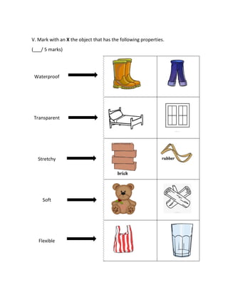 BIG Challenge Science project for first graders | PDF