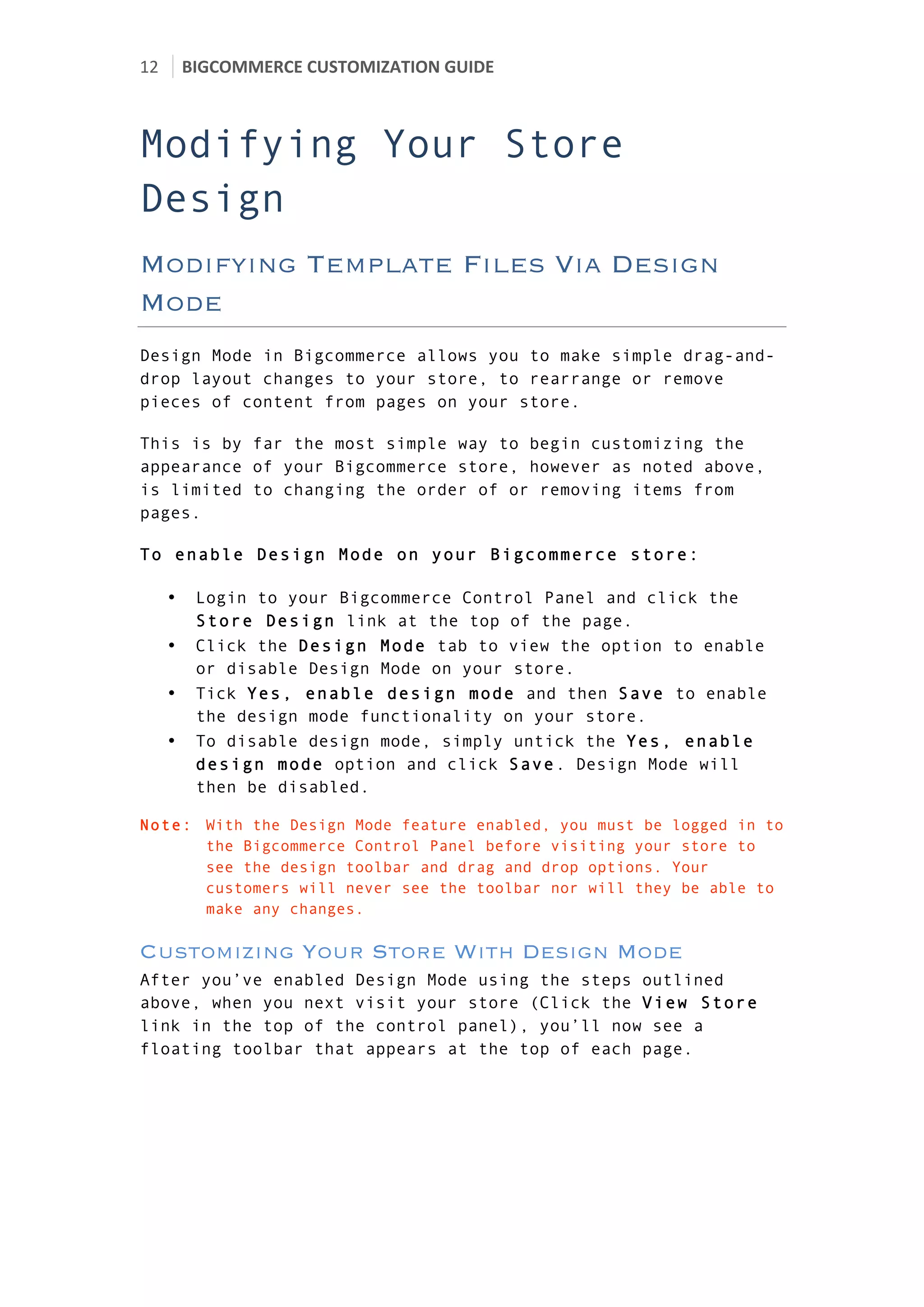 Bigcommerce Template Guide 1 1 Pdf