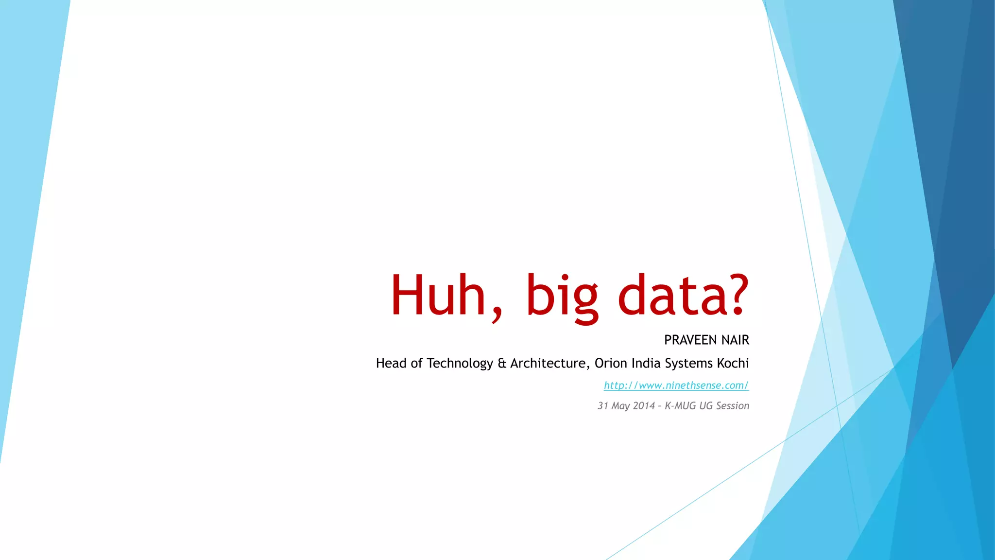 Big data and Microsoft | PPT