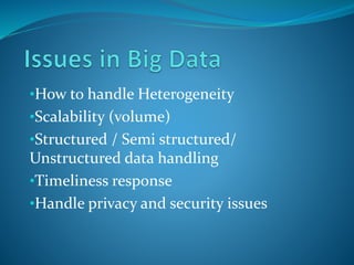 Big data | PPTX | Databases | Computer Software and Applications