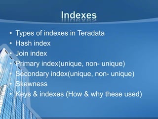 BIG DATA - TERADATA | PPT