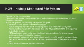 Big data with Hadoop - Introduction | PPSX