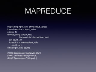 Bigdata Nedir? Hadoop Nedir? MapReduce Nedir? Big Data. | PPT