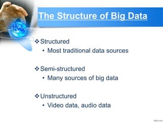 Big data | PPTX | Databases | Computer Software and Applications