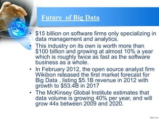 Big data | PPTX | Databases | Computer Software and Applications