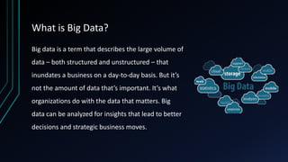 Real-time Analytics in Big data | PPTX