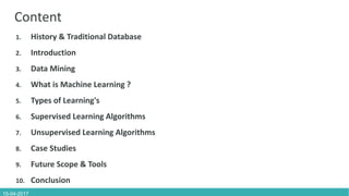 Machine Learning using Big data | PPTX