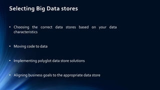 Big data | PPTX | Databases | Computer Software and Applications