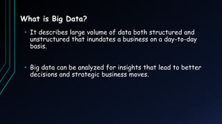 Big data | PPT | Free Download