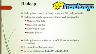 Big data and tools | PPT