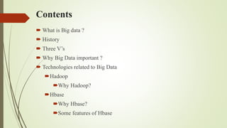 Big data and tools | PPT