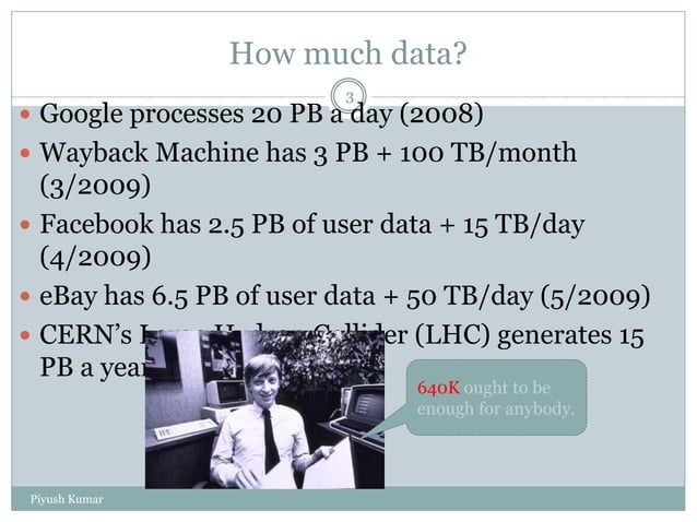 Big data ppt by piyush kumar | PPT