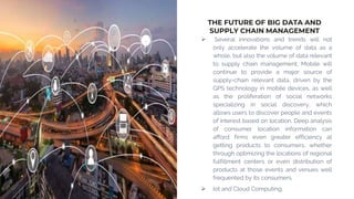 Bigdata analysis in supply chain managment | PPTX