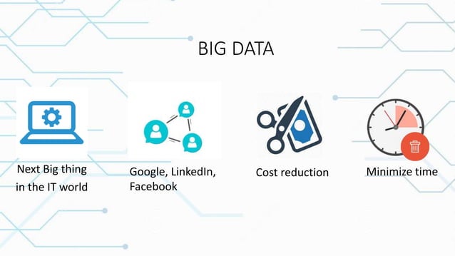 Big data - Characteristics, types and Application | PPTX