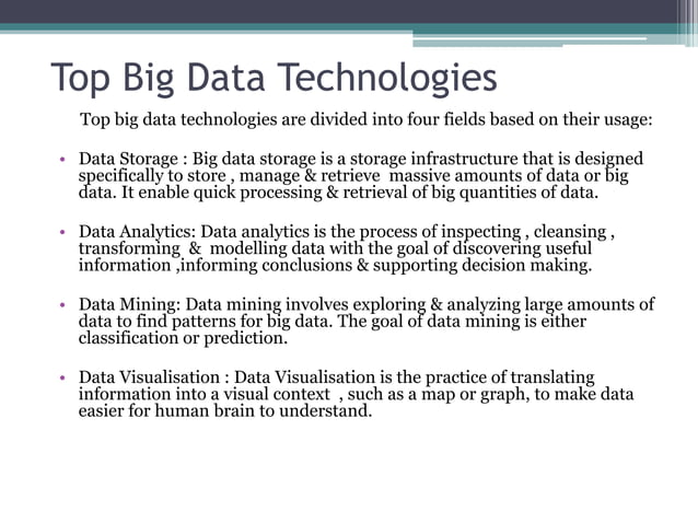 Big Data Open Source Technologies Pptx Databases Computer Software And Applications
