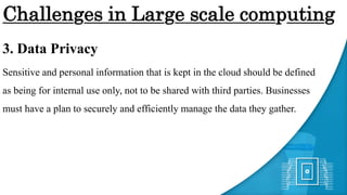Big data analytics and large-scale computers | PPTX