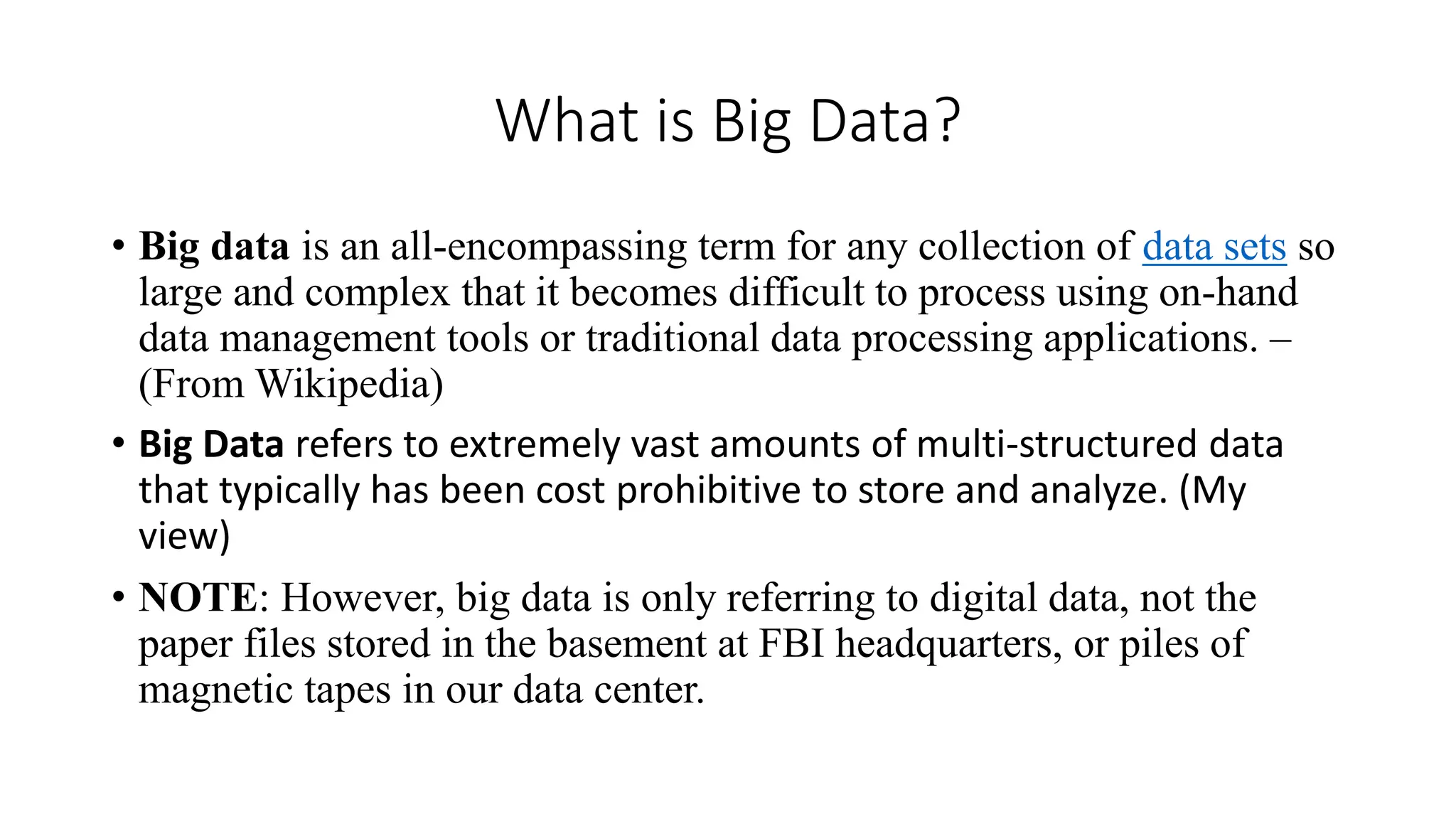 big_data.ppt | Databases | Computer Software and Applications