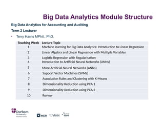 introduction to big data and application | PPT