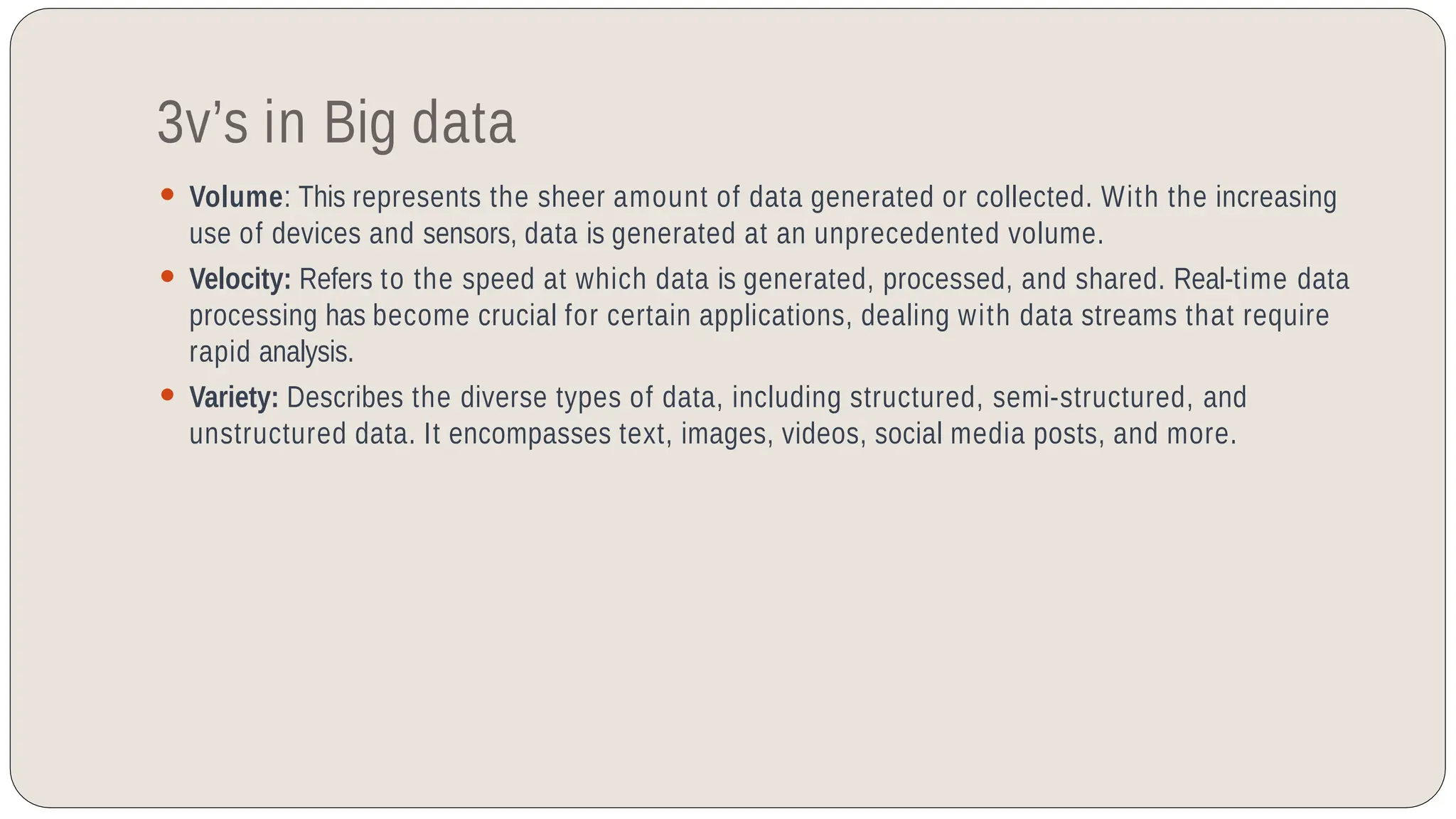 Presentation on Big data, Introduction, working and use.pptx