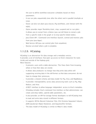 Big Data - Hadoop Ecosystem | DOCX