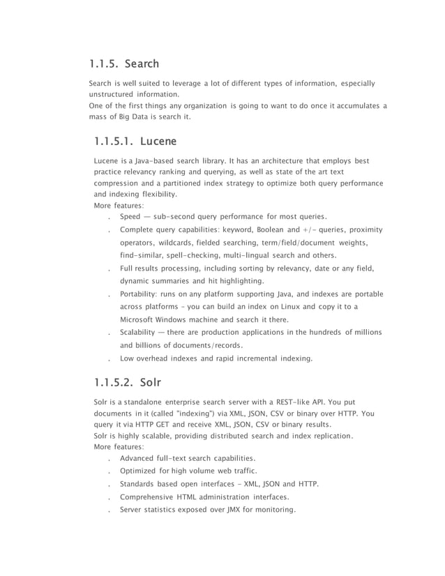 Big Data Hadoop Ecosystem Docx