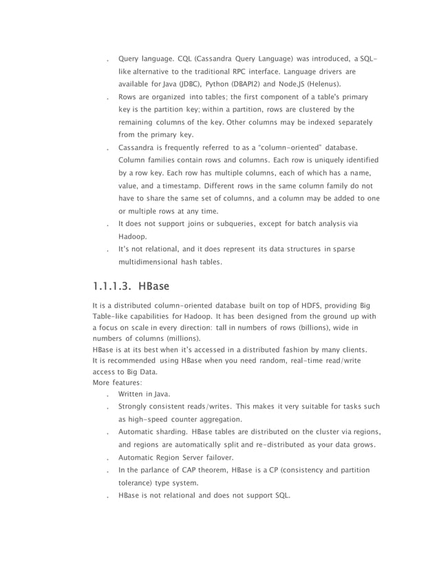 Big Data Hadoop Ecosystem Pdf