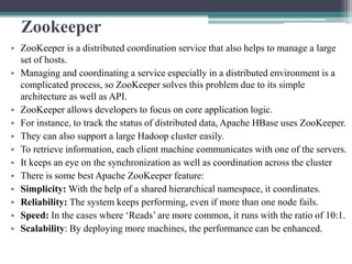 BDA: Introduction to HIVE, PIG and HBASE | PPTX