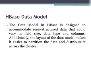 BDA: Introduction to HIVE, PIG and HBASE | PPTX