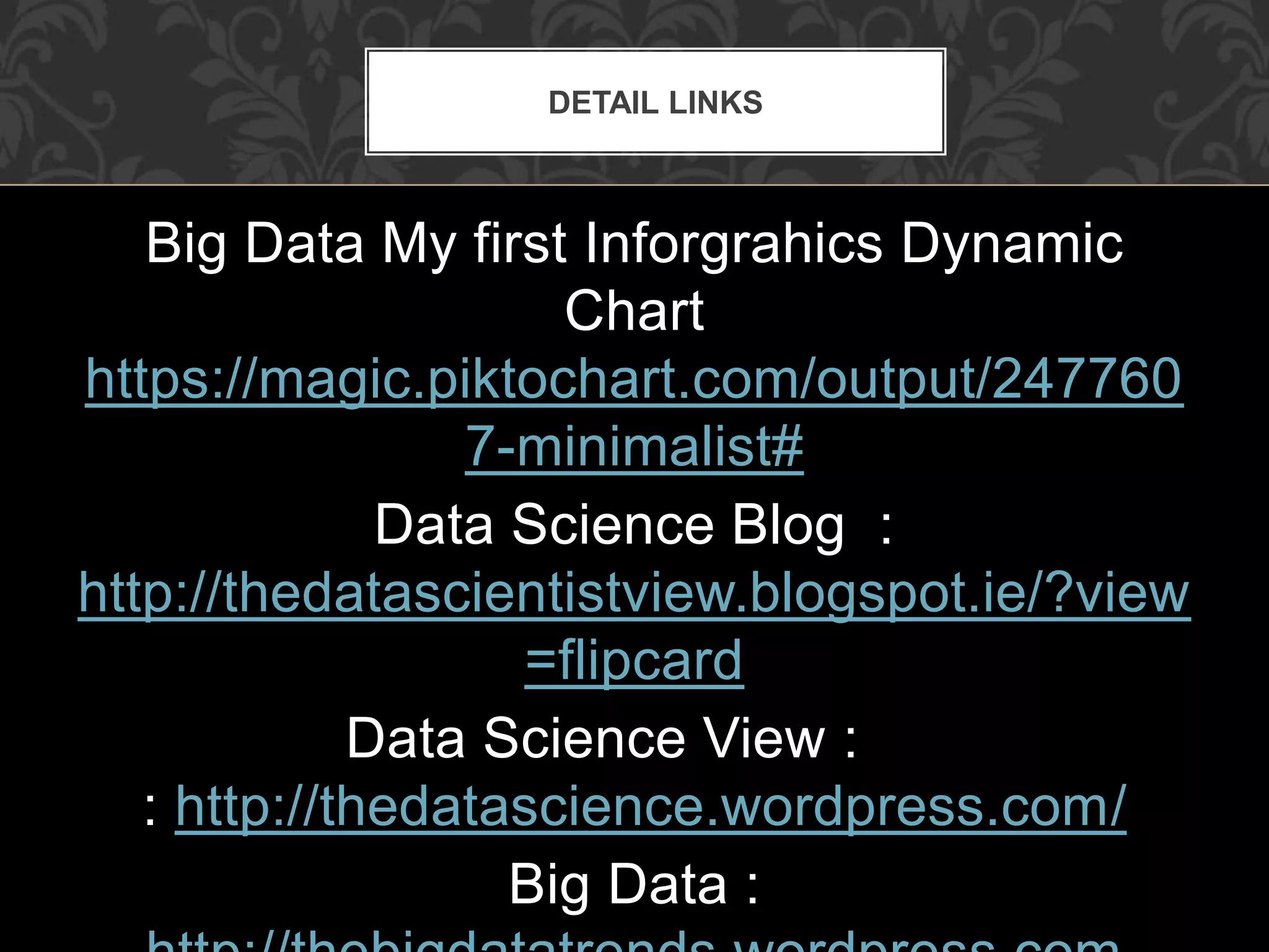 Big data inforgraphics | PPT