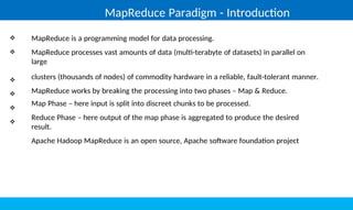 Big Data- process of map reducing MapReduce- .ppt | Programming Languages | Computing