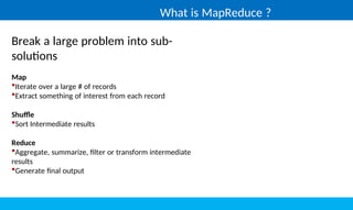 Big Data- process of map reducing MapReduce- .ppt | Programming Languages | Computing