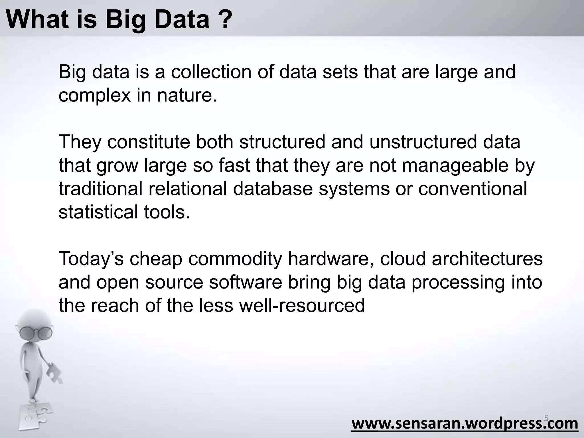 Big data - Apache Hadoop for Beginner's | PPTX