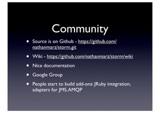 Bigdata roundtable-storm | PPT