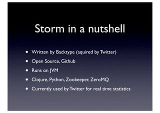 Bigdata roundtable-storm | PPT