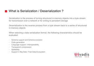 (Big) Data Serialization with Avro and Protobuf | PPT