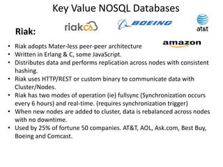 Big data stores | PPT