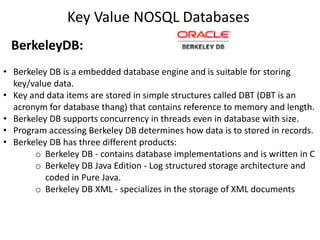 Big data stores | PPT