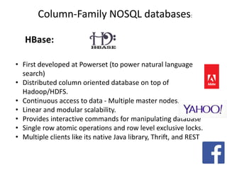 Big data stores | PPT